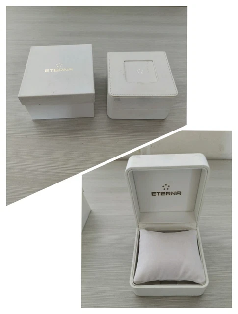 ETERNA RARE VINTAGE Watch Box Uhrenbox Scatola Orologio Chronograph EUR ...