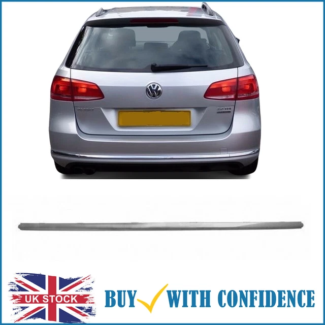 Vw Passat B7 Estate Rear Bumper Moulding Chrome Centre Section 2011