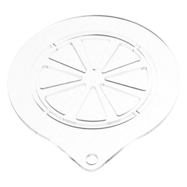 POWDERED SUGAR SIEVE Mold Coffee Decoration Template Cookie Stencil £5. ...