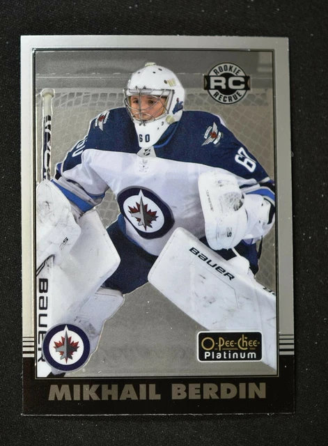 2020-21 O-PEE-CHEE RECRUES rétro platine #R-51 Mikhail Berdin - Jets de ...