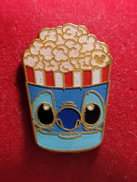 DISNEY TRADING PIN, Stitch popcorn bucket hidden mickey Carnival Food ...