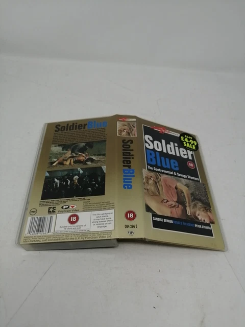 SOLDIER BLUE VHS Video Tape £4.99 - PicClick UK