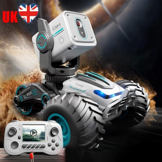 PHOTOGRAPHY REMOTE CONTROL Car Camera and Video Recording RC Stunt Car ...
