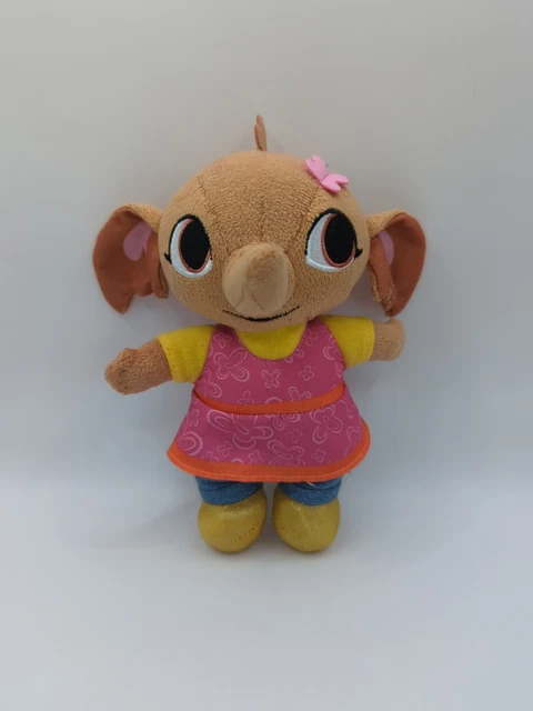 CBEEBIES BING 6& Sula Elephant Soft Toy Plush Stuffed Animal Golden ...