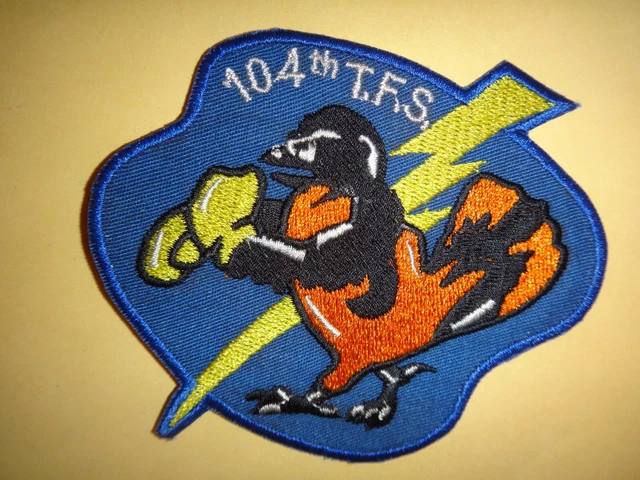 USAF AIR FORCE 104th TACTICAL FIGHTER ESCADRON Patch EUR 13,43 ...