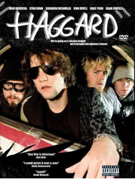 DVD HAGGARD RYAN Dunn Bam Margera Brandon Dicamillo UK Rel film film ...