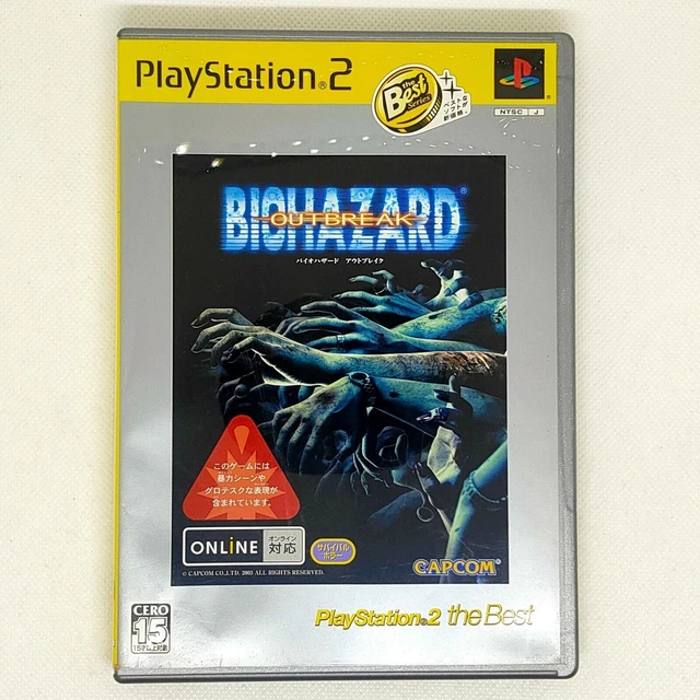 BIOHAZARD OUTBREAK BEST Resident Evil Sony PlayStation 2 PS2 CAPCOM EUR ...