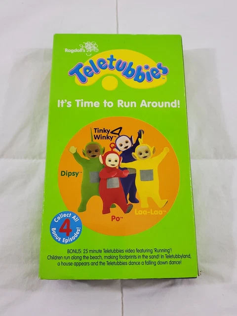 TELETUBBIES: IT'S TIME To Run Around! (VHS, 2004) OOP £16.30 - PicClick UK