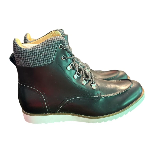 ENGLISH LAUNDRY MENS Blackpool Boots 12 Black NWT Chukka Combat Lace ...