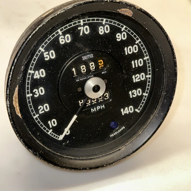 SMITHS SPEEDOMETER MK 2 Jaguar 420 / Daimler - 140MPH - SN6330/37AS ...