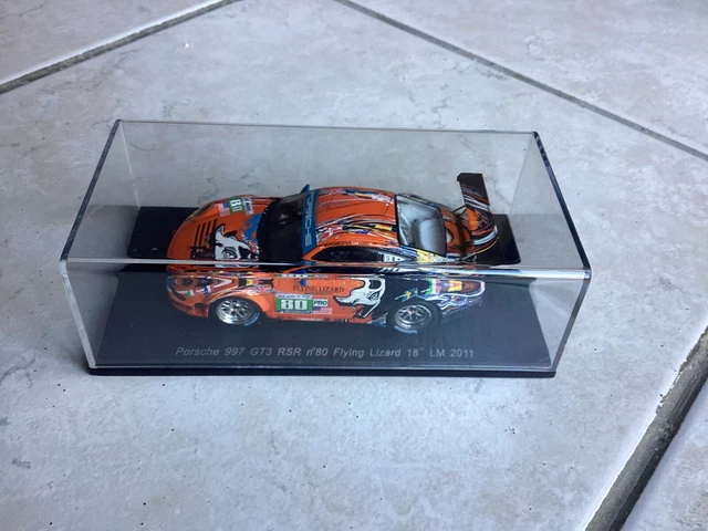 PORSCHE 997 GT3 RSR Flying Lizard Le Mans 2011 n°80 1/43 - Spark EUR 130,00 - PicClick FR