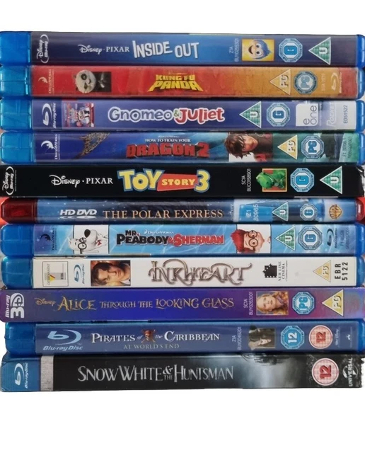 X11 KIDS FAMILY Blu Ray Bundle Movies Disney Classic Alice Polar ...