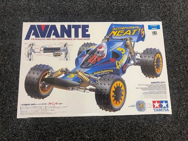 TAMIYA 58489 AVANTE 2011 1/10 Scale RC 4WD Electric Buggy Assembly ...