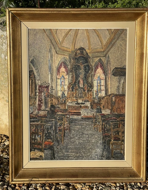 HENRI LE ROUX (1872 - 1942) - Huile sur Panneau - Signée et Datée ...