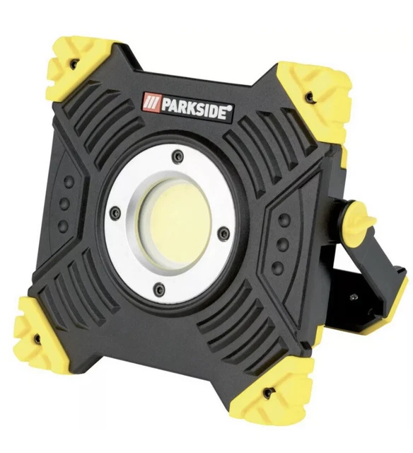 PARKSIDE CORDLESS RECHARGEABLE LED Work Light portable lamp power bank ...