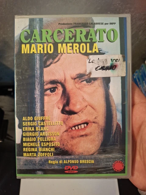 CARCERATO DVD ITA 🇮🇹 Film Raro Mario Merola Alfonso Brescia. Nuovo ...