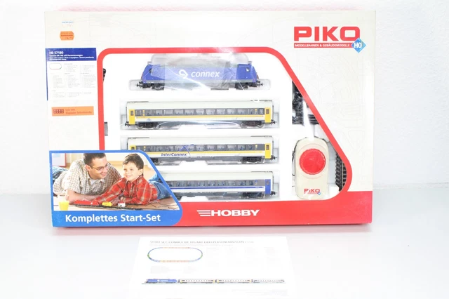PIKO H0 57180 Startset "Connex BR 185 + Personenwagen", DSS, OVP -K482 ...