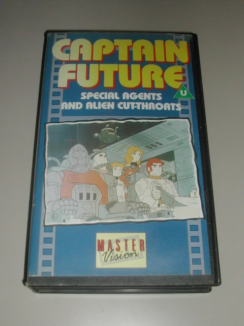 CAPTAIN FUTURE 80'S Anime Japanese Manga VHS video tape £18.00 ...
