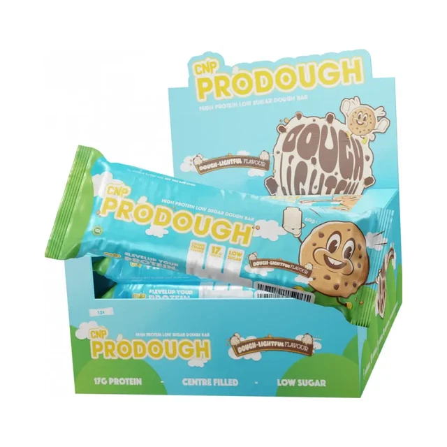 (720G, 35,46 EUR/1KG) CNP Prodough Protein Bar (12x60g) Dough-Lightful ...
