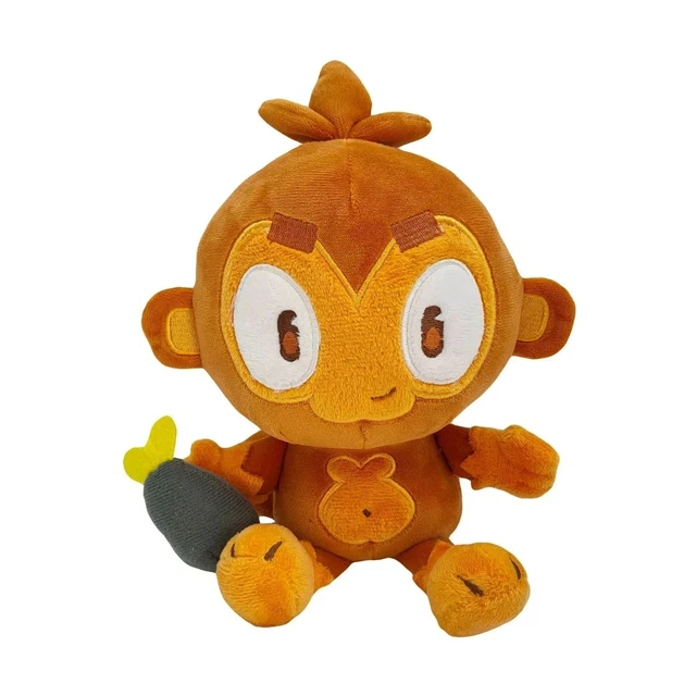 20CM DART MONKEY Plush Toy, Bloons TD Monkey Stuffed Doll, Cute Game ...