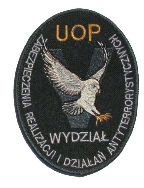 POLAND UOP Policja Polish Intelligence Police Tactical SWAT ERT Patch ...