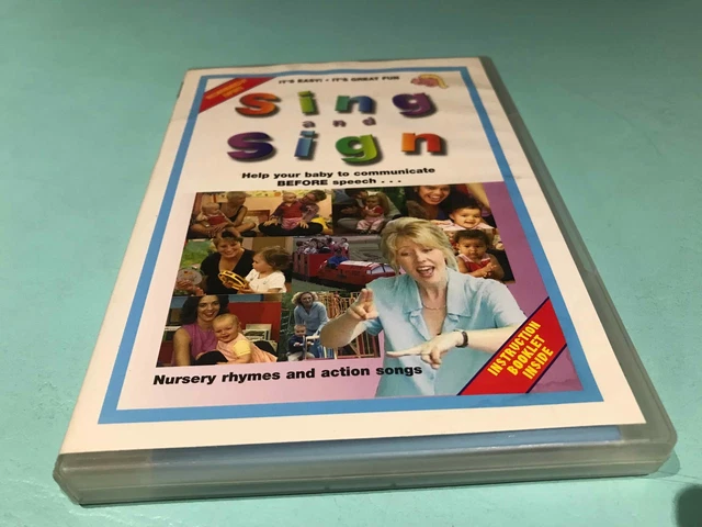 SING AND SIGN Nursery Rhymes And Action Songs baby sign language DVD ...