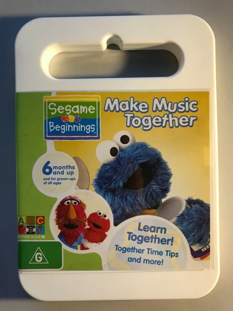 SESAME STREET ELMO'S Make Music Together DVD (DISC MINT) Pal R4 ABC for ...