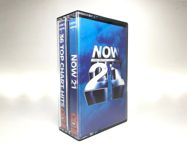 NOW THAT'S WHAT I CALL MUSIC 21 Vintage Double Cassette **TESTÉE** EX ...