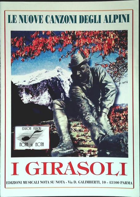 LE NUOVE CANZONI Degli Alpini - 10 Brani - Spartito-Sheet Music EUR 8 ...