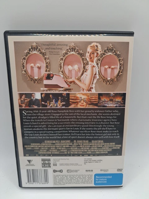 POPULAIRE DVD (2012) French Romantic Comedy Region 4 R4 | Free Post £11 ...