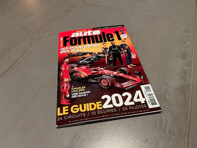 GUIDE F1 2024 - Formule 1 Sport Auto - Format Poche - Hamilton ...
