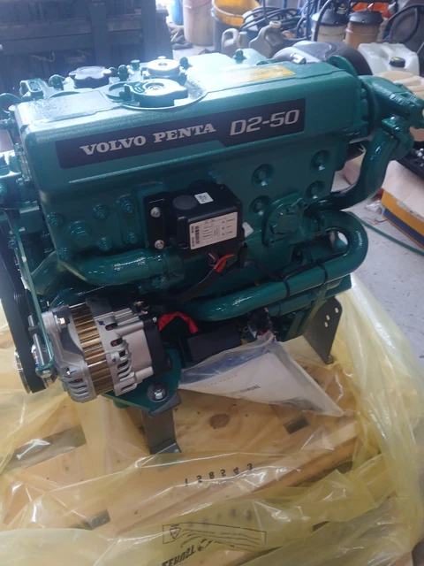 VOLVO PENTA D2-50 Marine Engine £7,950.00 - PicClick UK