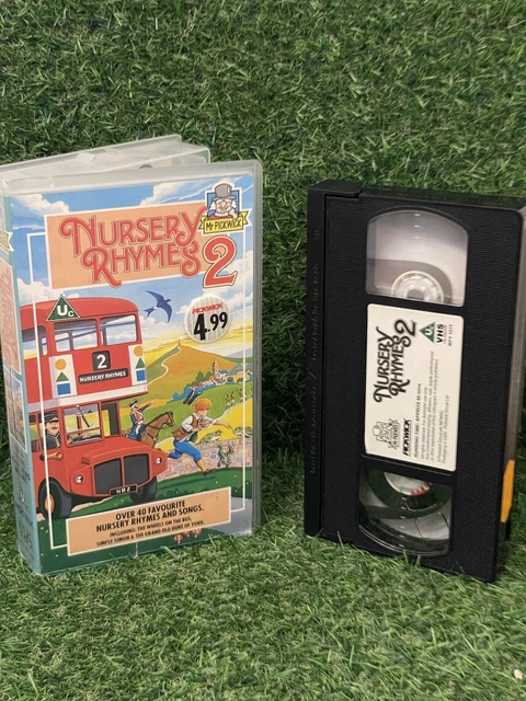 NURSERY RHYMES 2 By Isla St Clare floella benjamin PAL VHS Video Kids ...