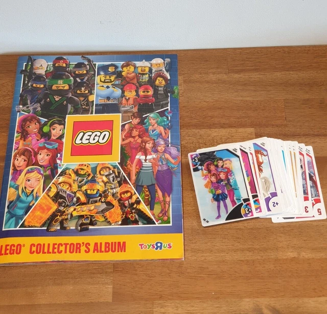 LEGO TOYS R US LIMITED EDITION OFFICIAL COLLECTORS TRADING CARDS ALBUM ...