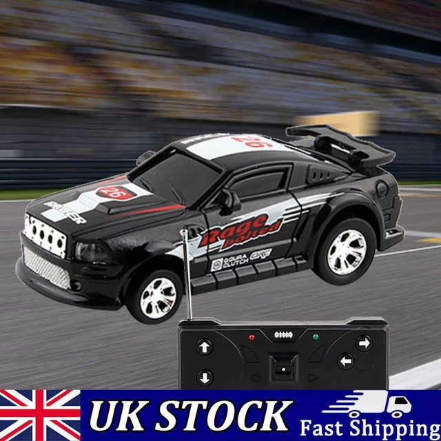 COKE CAN MINI Cans RC Car with Roadblocks RC Racing Car Car Model ...