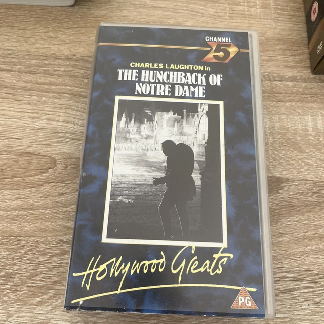 THE HUNCHBACK OF Notre Dame (1939) VHS – Charles Laughton – Channel 5 ...