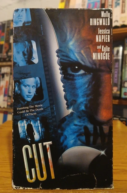 CUT VHS 2000 Horror Thriller Trimark Home Video Molly Ringwald Kylie ...