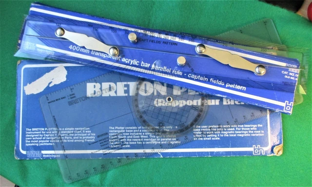 CAPTAIN FIELDS PATTERN Parallel Rule plus Bretton Plotter - Blundell ...