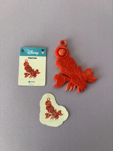 DISNEY POP IT Pets - Mini Sebastian (The Little Mermaid) Sensory Fidget ...