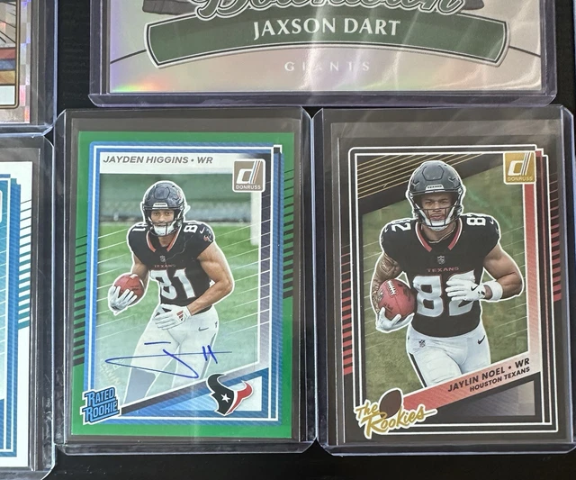 2025 DONRUSS JAXSON Dart Downtown Jumbo + Autos+Rookies+Auto +Patch ...