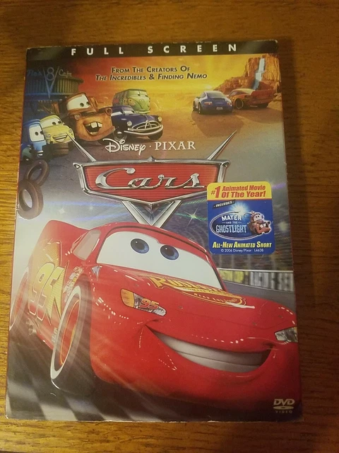 DISNEY PIXAR CARS 2 Dvd Full Screen Rated G $9.44 - PicClick CA