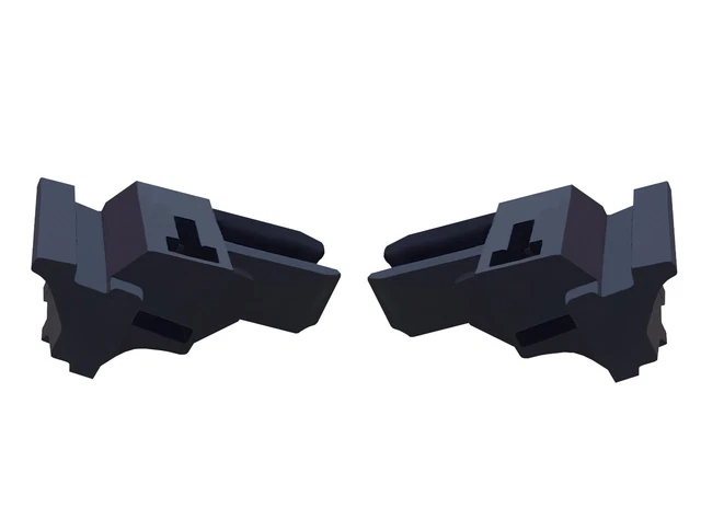 PAIR GUIDE RIGHT and Left for Hood Fiat 500 Cabrio Fiat 500C 500 C EUR ...