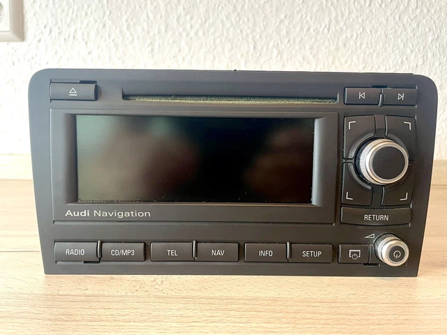 RADIO NAVIGAZIONE ORIGINALE Audi 8P0035193E | A3 8P | Autoradio GPS EUR ...