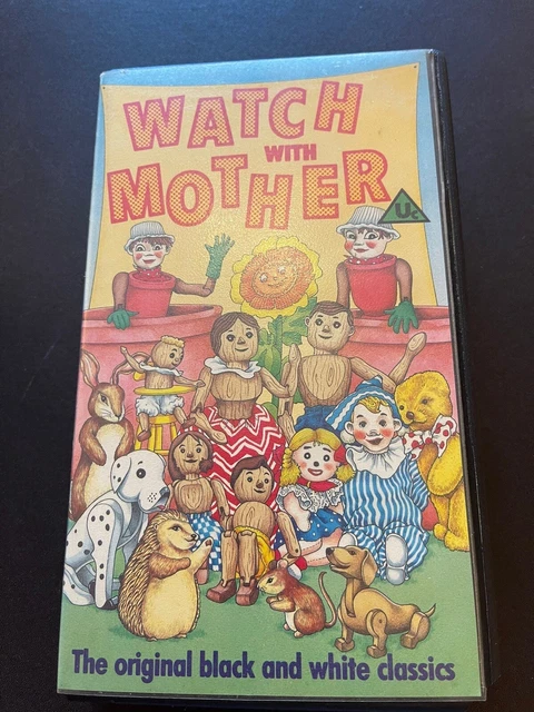 WATCH WITH MOTHER Vhs Video,+Andy Pandy, Bill And Ben Flowerpot Men ...