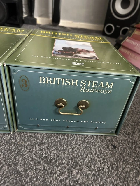 BRITISH STEAM RAILWAYS and How They Shaped History DVD Box Set And Book ...