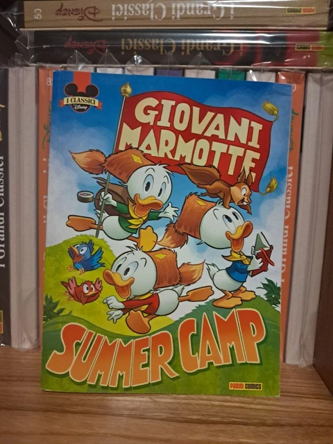 I CLASSICI DISNEY 8 GIOVANI MARMOTTE SUMMER CAMP Panini Comics 2020 ...