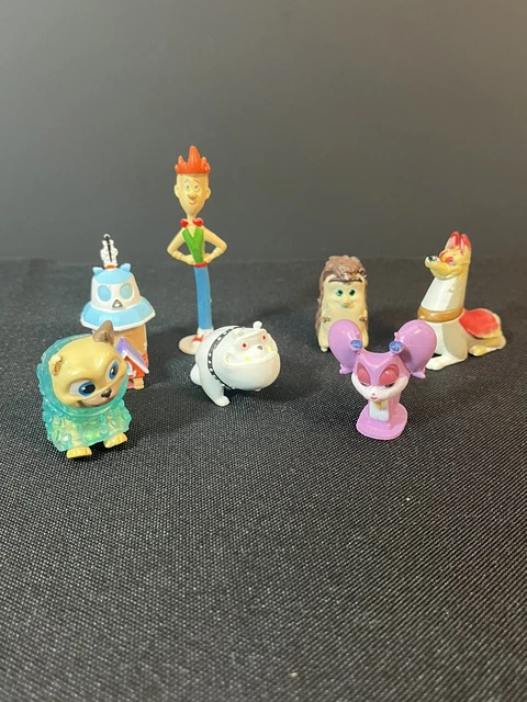 DISNEY JUNIOR PUPPY dog pals Master Bob Captain Dog Hedgie Rufus Travel ...
