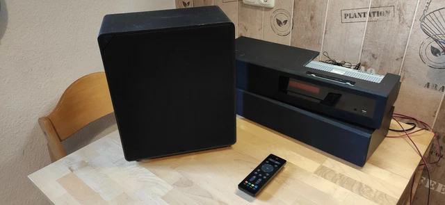 IKEA UPPLEVA 2.1-SOUNDSYSTEM Subwoofer HIFI Receiver Blu-ray DVD HDMI ...