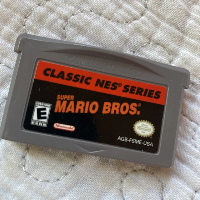 SUPER MARIO BROS. Classic NES Series (Nintendo Game Boy Advance, 2004 ...