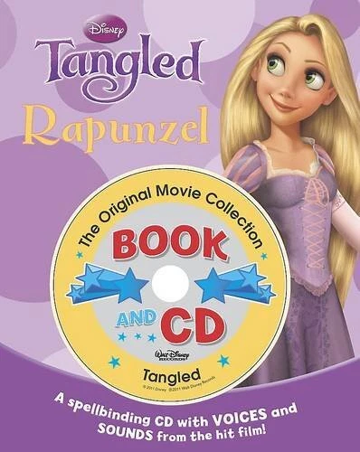 DISNEY BOOK AND CD: Tangled (Princess Rapunzel) (Disney Storybook & CD ...